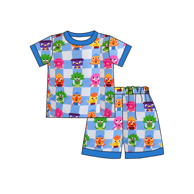 BSSO1325 pre-order toddler boy clothes cartoon boy summer set-2025.3.2 ...